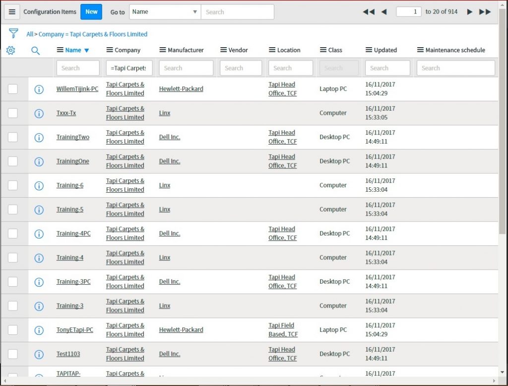 ServiceNow How To Find All Configurations Items In The CMDB Core 